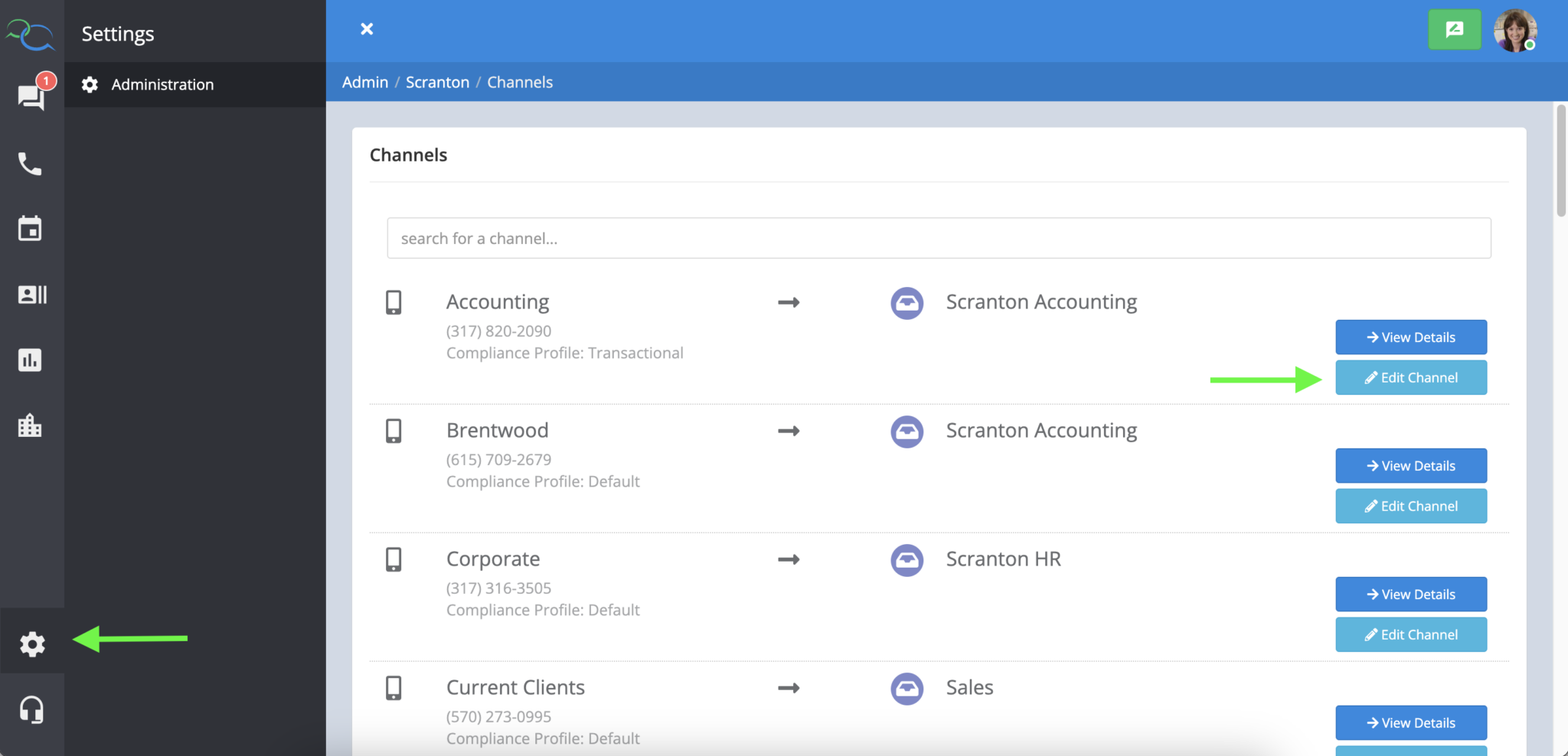 Outbound Calling & Call Forwarding - Captivated
