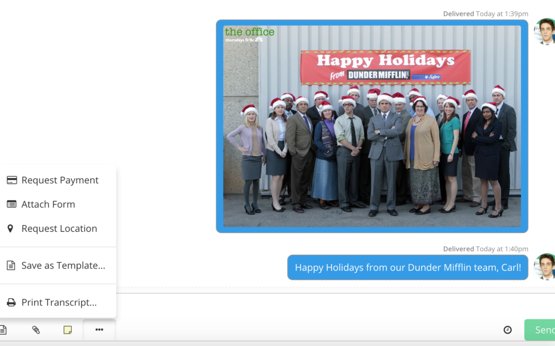 Printing a Conversation Transcript - Captivated