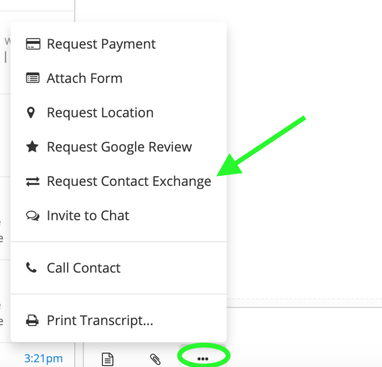 Contact Exchange Request - Captivated