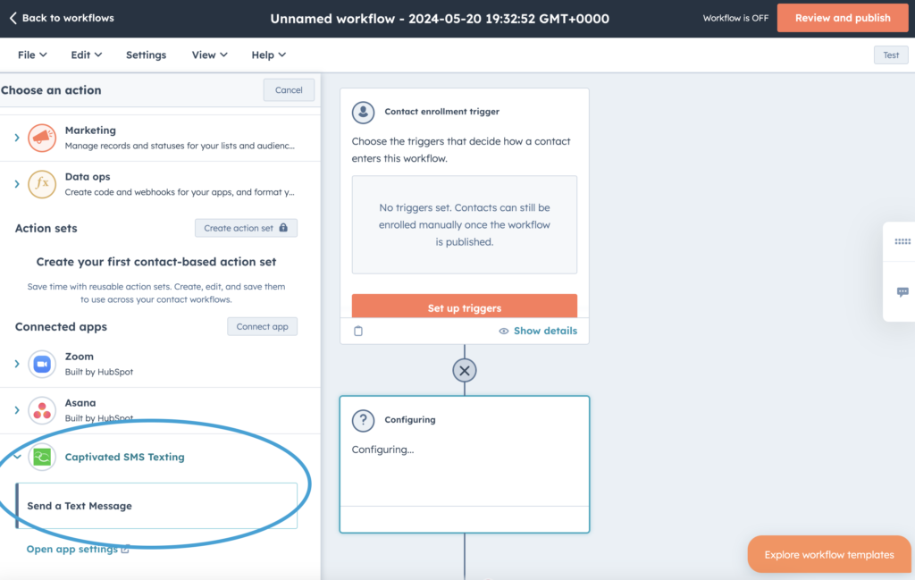 HubSpot Integration - Captivated